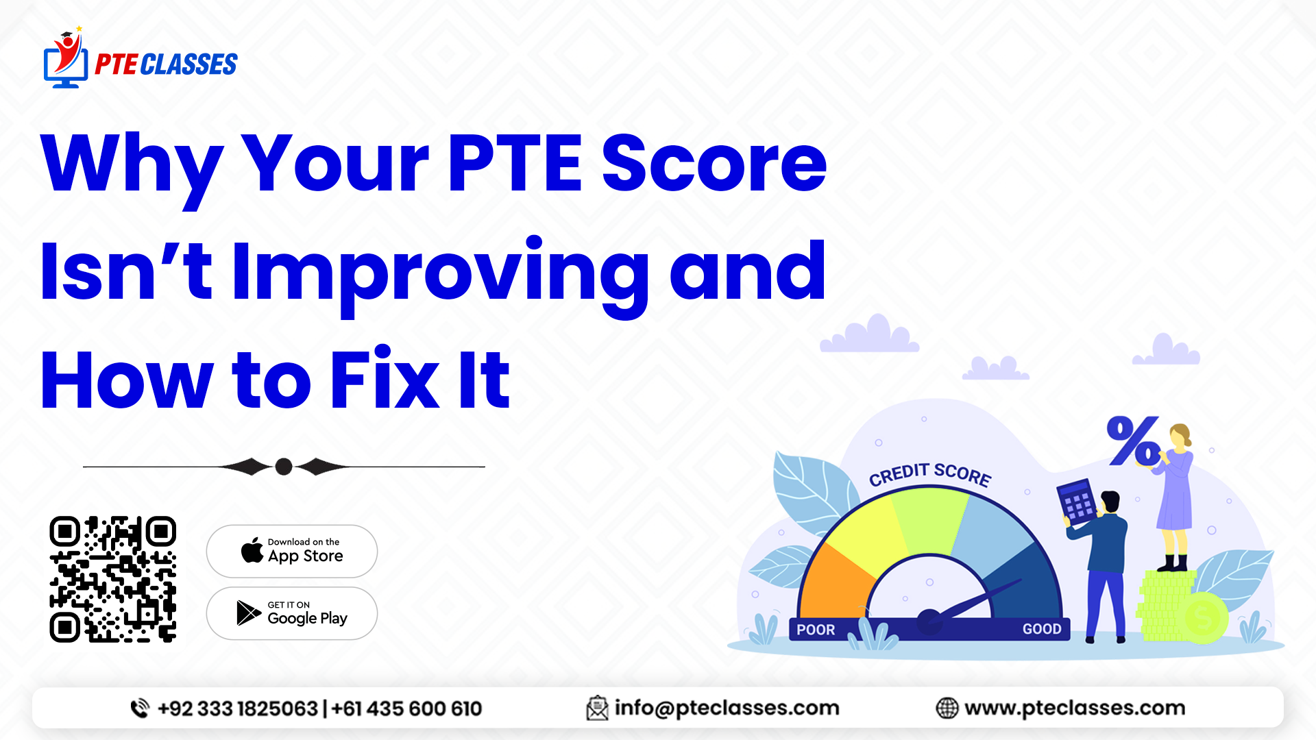 Why Your PTE Score Isn’t Improving